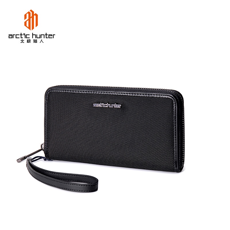 Arctic Hunter High grade zipper Long wallet for men Multi-card oxford ...
