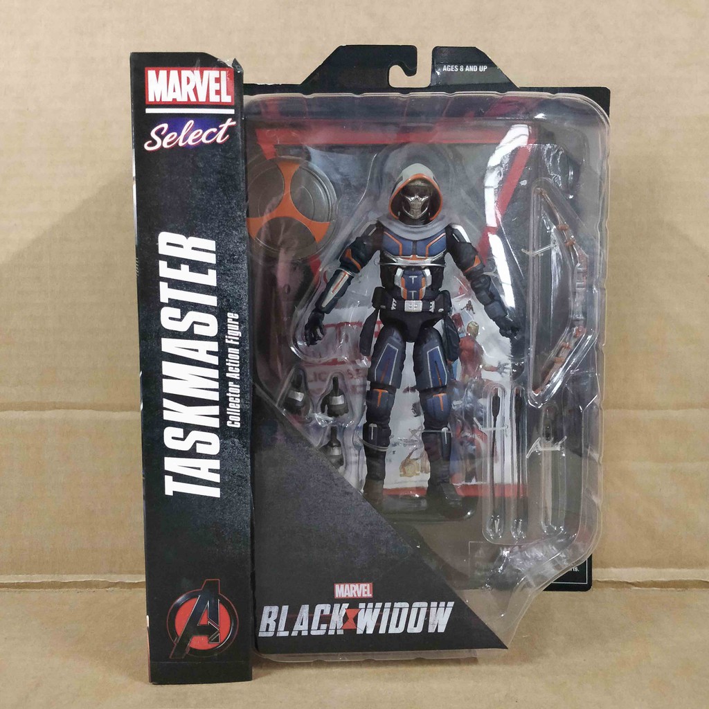 Marvel Select Black Widow Movie Taskmaster Action Figure | Shopee ...