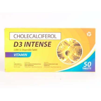 D3 Intense 2000IU Cholecalciferol | Shopee Philippines