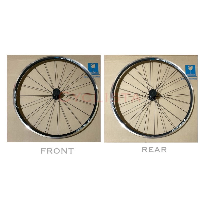 SHIMANO RS100 700c Roadbike Wheelset (sold as pair) | Shopee Philippines