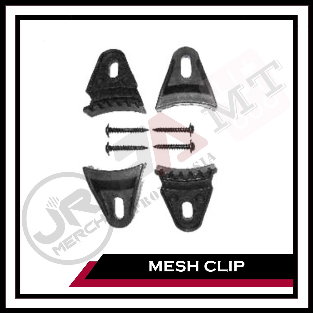 (SCLIPS4) SET OF 4 CLIPS w/ Free Screw SET For Speaker Mesh / Cover ...