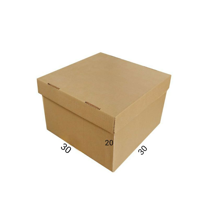 30x30x20 cm thick cardboard box for dolls, fruit, birthday cakes, gifts ...