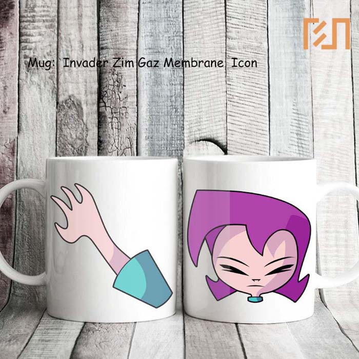 Mug Invader Zim Gaz Membrane icon | Shopee Philippines