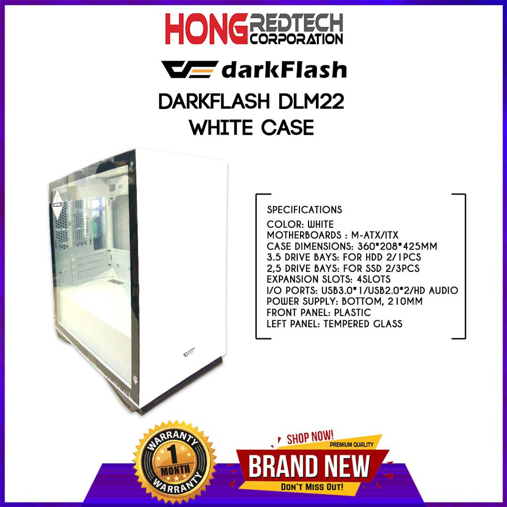 DARKFLASH DLM22 WHITE CASING | Shopee Philippines