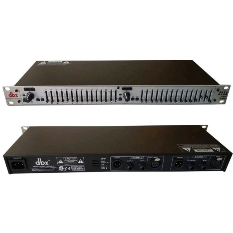 DBX 215S EQ DUAL 15 BAND PARAMETRIC EQUALIZER | Shopee Philippines