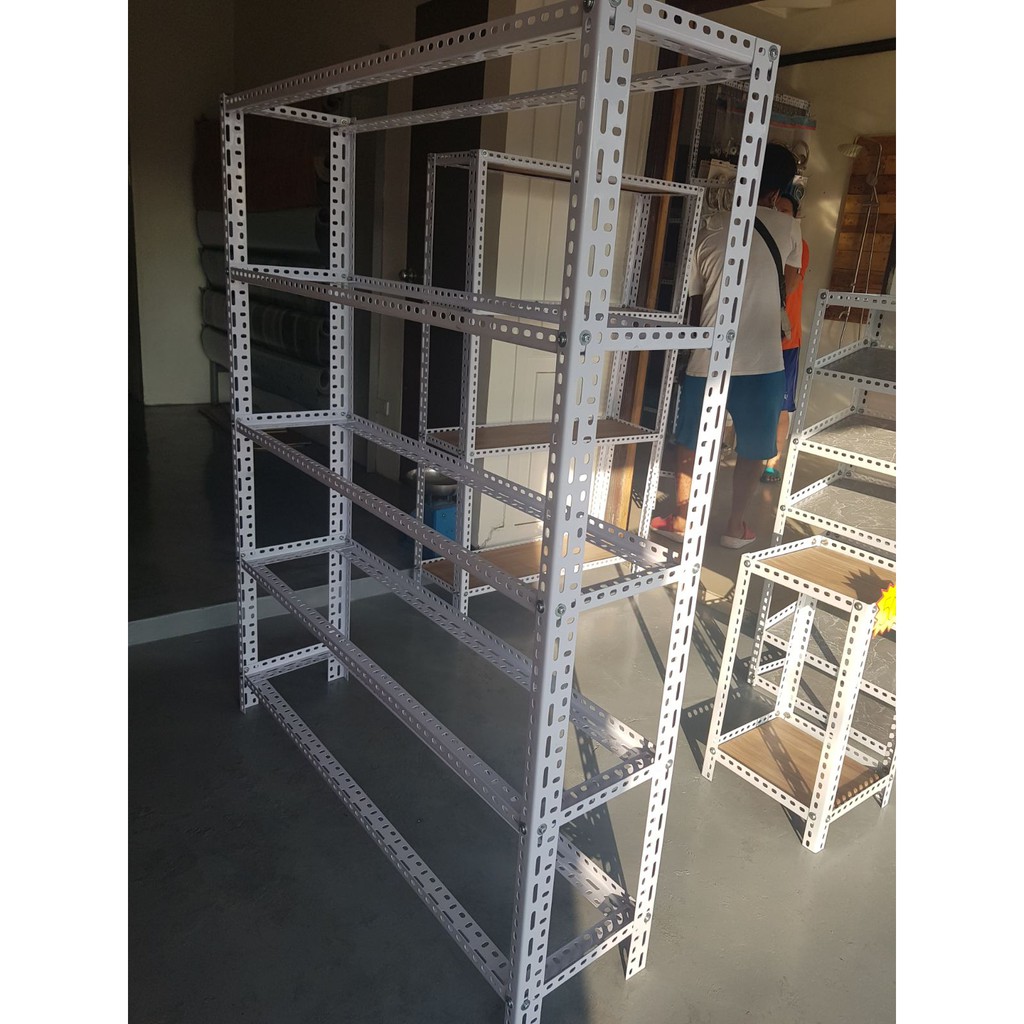 HEAVY-DUTY STEEL RACK FRAME / METAL RACK WITH COMPLETE ACCESSORIES ...