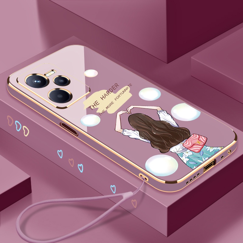 Casing realme c35 c31 9 9i 9 pro phone case Straight edge silicone ...