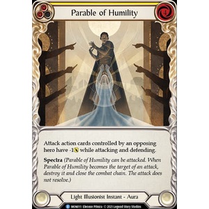 Parable of Humility ( MONARCH Flesh and Blood TCG) | Shopee Philippines