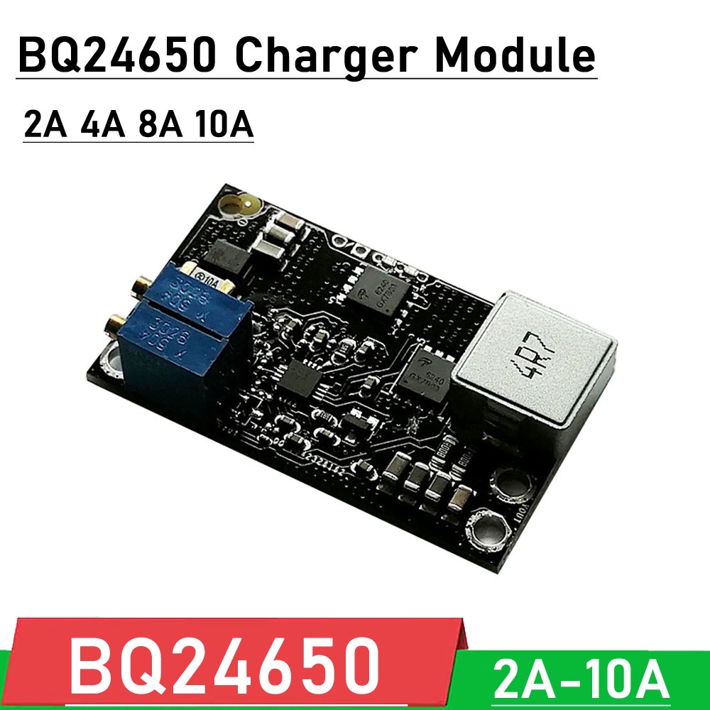 BQ24650 2A 4A 8A 10A lithium battery charger module Solar MPPT ...