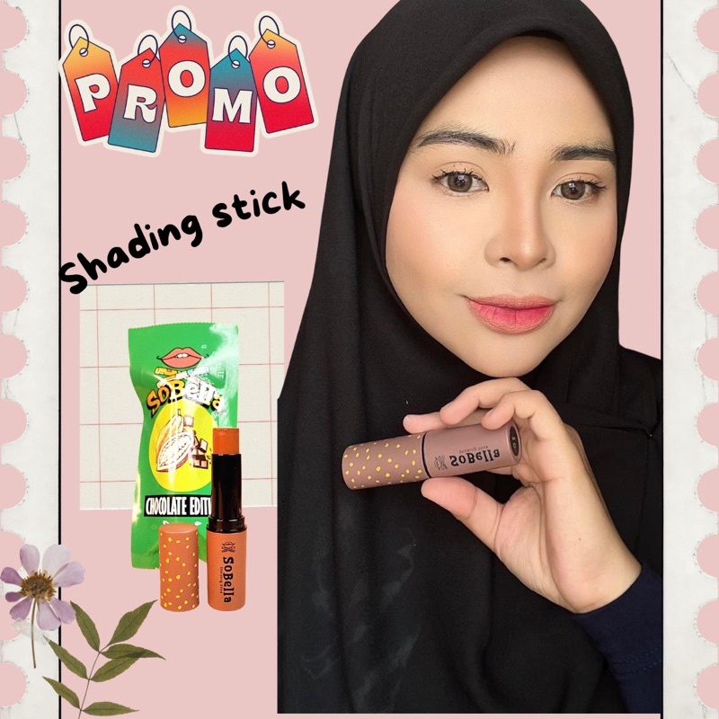 SOBELLA Cocoa Shader SHADING CONTOUR STICK LIMITED EDITION | Shopee ...