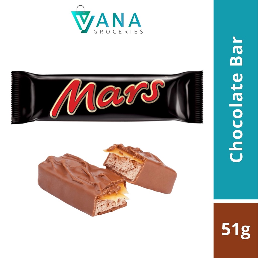 Mars Single Chocolate Bar 51g - Milk Chocolate Snack | Shopee Philippines