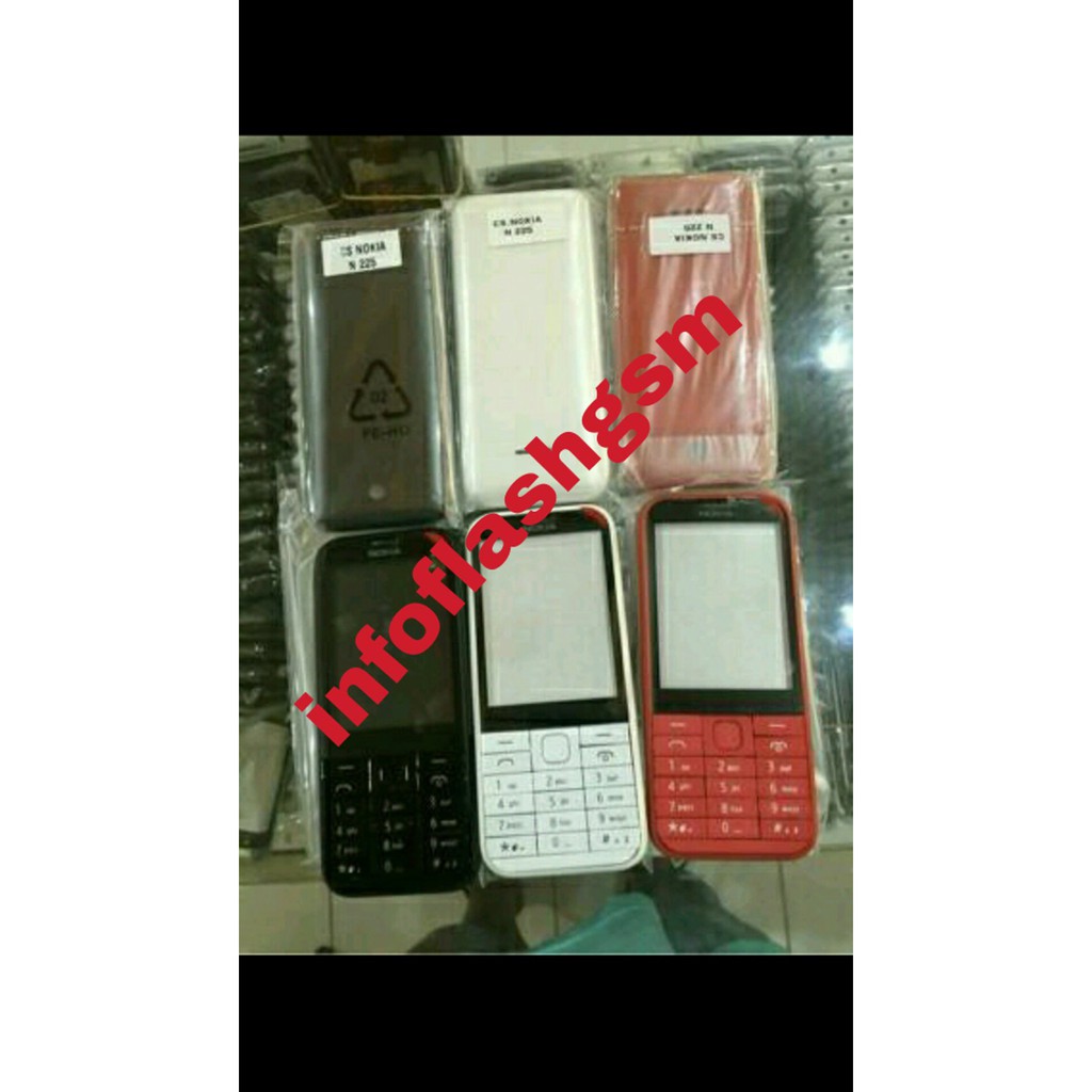 Nokia Asha 225m Fullset Housing Case | Shopee Philippines