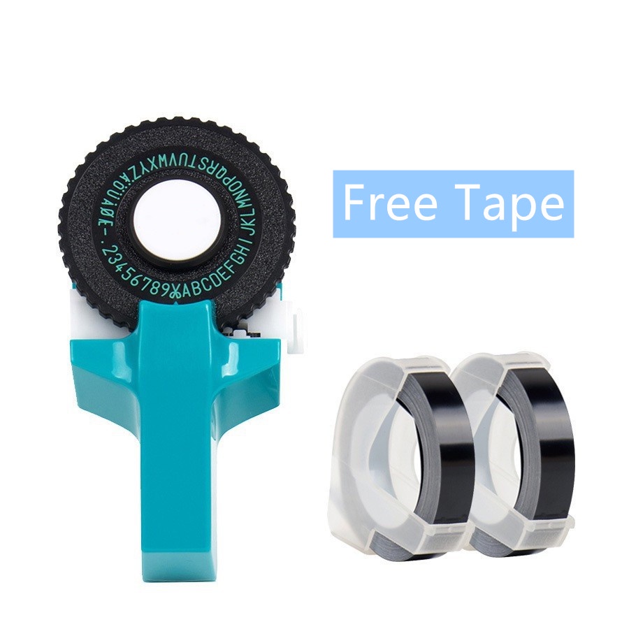 [Free Two Tape]Label Maker Embossing Label Maker Office Label Printer ...