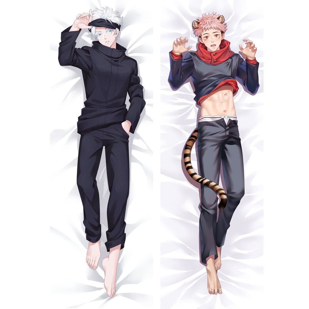 60x180cm Jujutsu Kaisen Gojo Satoru Pillow Case Male Ryomen Sukuna 2 ...