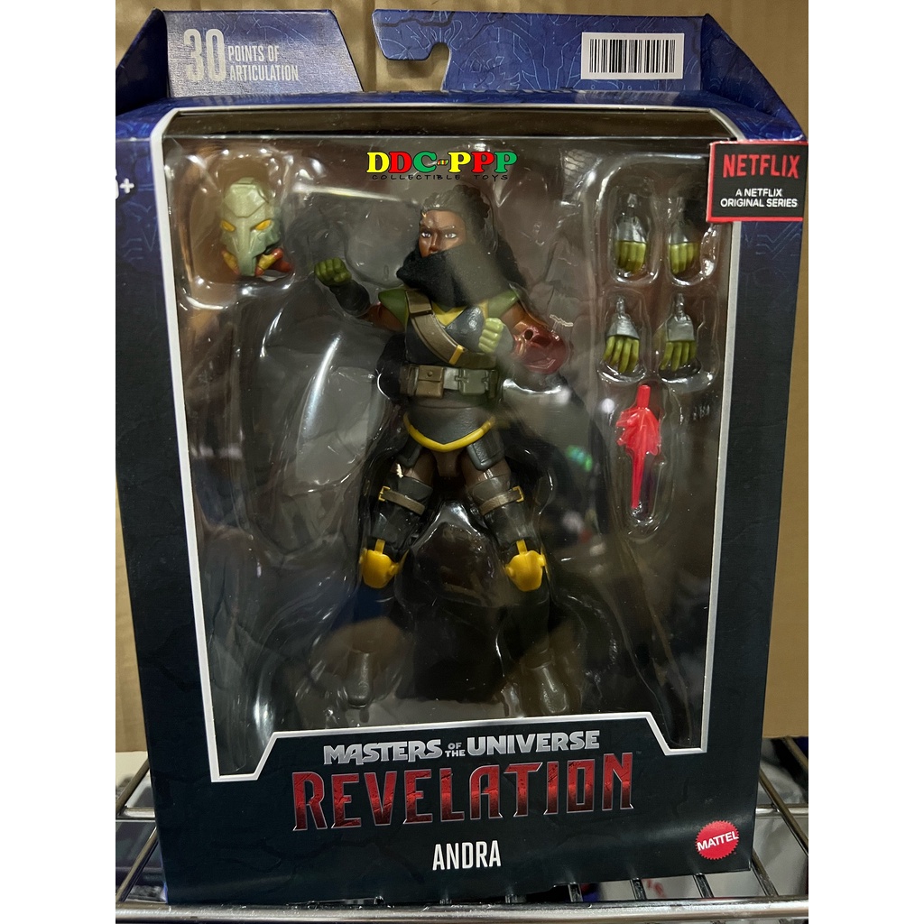 ANDRA - MASTERVERSE MASTERS OF THE UNIVERSE MOTU ACTION FIGURE MATTEL ...