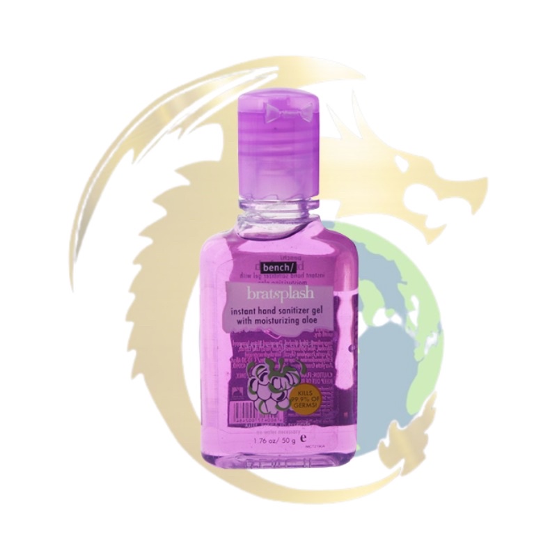 BENCH Bratsplash Hand Sanitizer Alcogel Raspberry Crush 50ml | Shopee ...