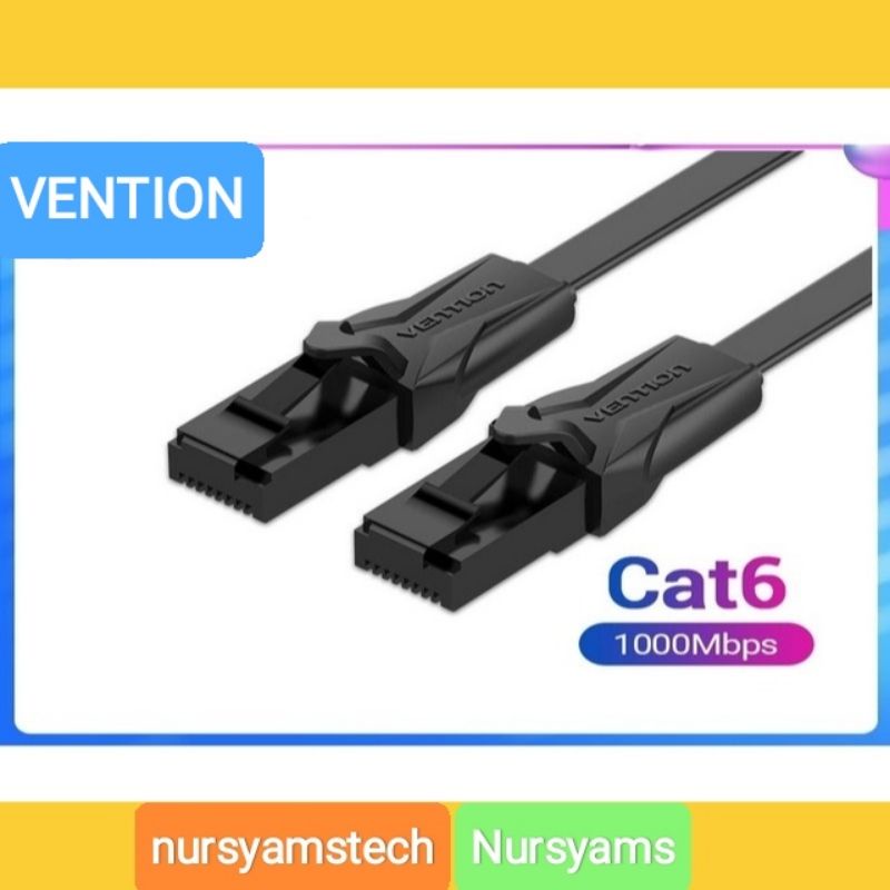 Vention lan cable Ethernet CAT6 Gigabit High Speed lan cable | Shopee ...