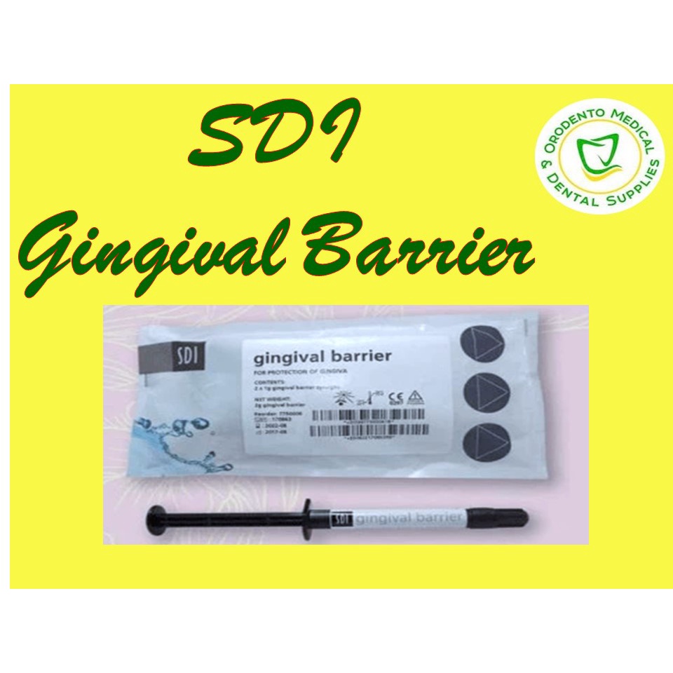 Orodento- Gingival Barrier Syringe 1g 1 Piece | Shopee Philippines