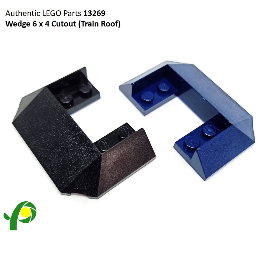 LEGO Parts Wedge 6 x 4 Cutout (Train Roof) 13269 | Shopee Philippines