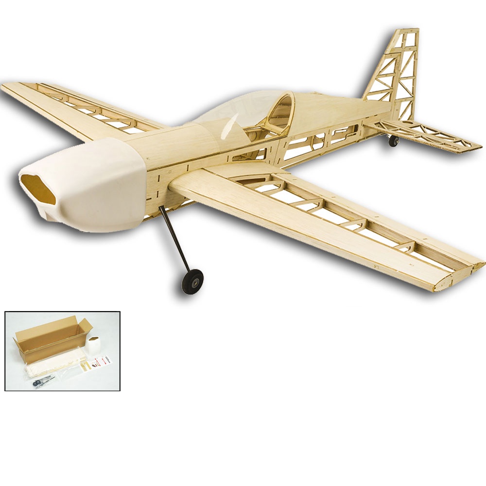 RC Plane Laser Cut Balsa Wood Airplane Extra330 Frame without Cover ...
