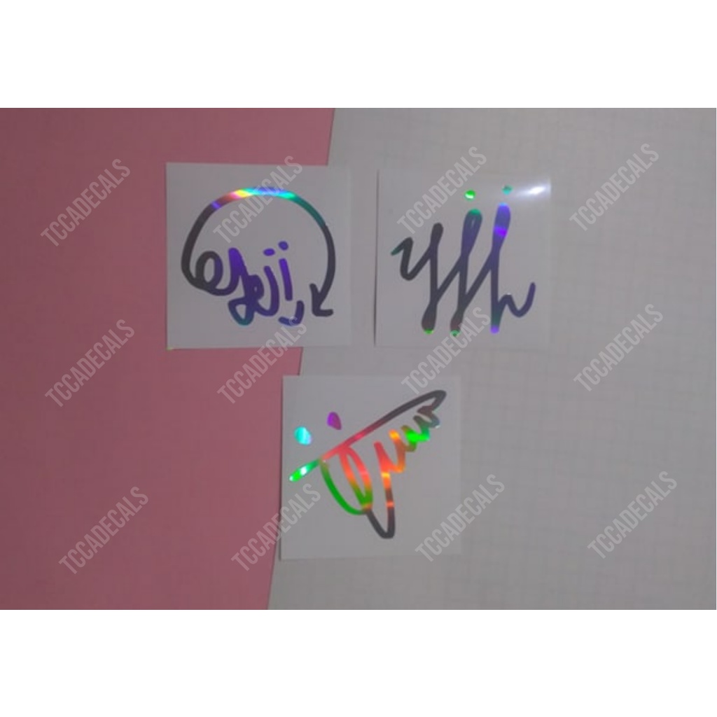 KPOP Signatures Series: ITZY stickers | Shopee Philippines