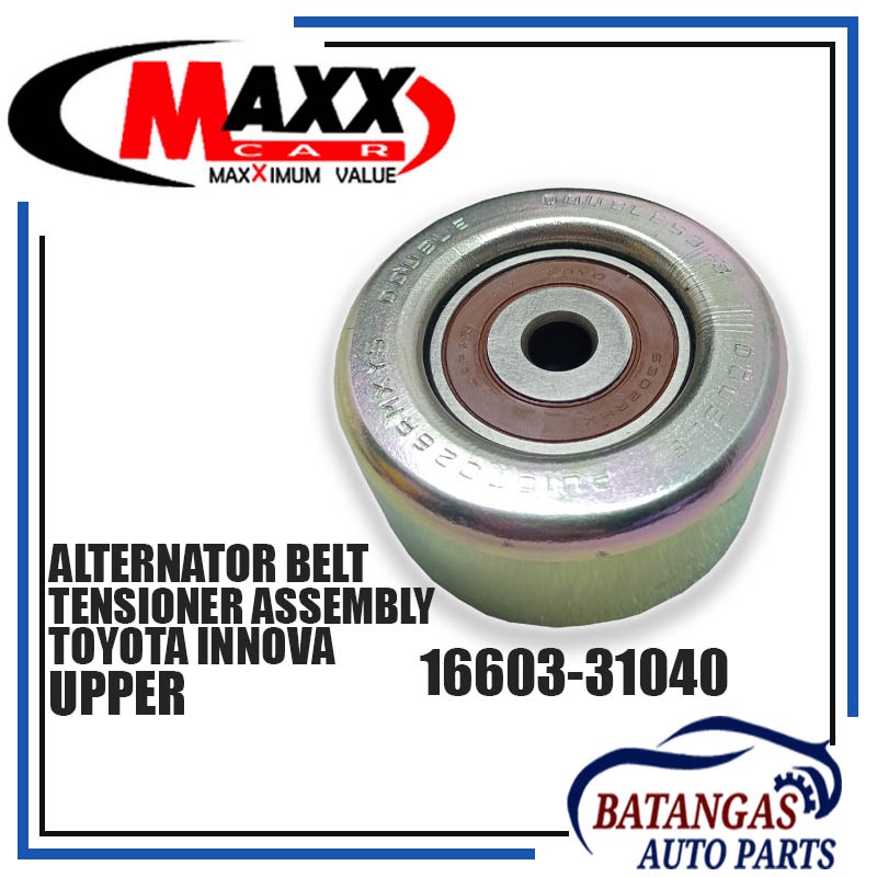 ALTERNATOR BELT TENSIONER ASSEMBLY TOYOTA INNOVA UPPER 16603-31040 ...