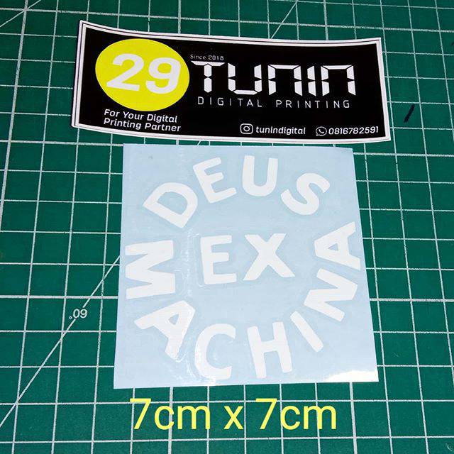 Sticker Cutting sticker Deus Ex Machina Circular | Shopee Philippines