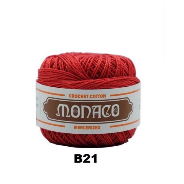 Monaco Mercerized Cotton Yarn crochet 1 3ply | Shopee Philippines