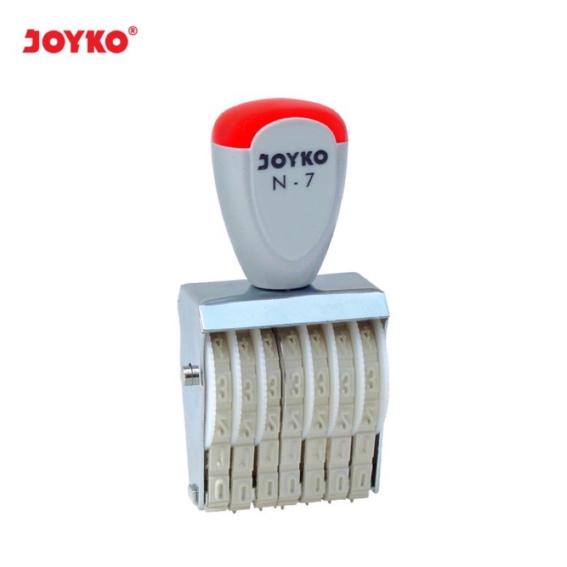 Number STAMP / NUMBER STAMP / JOYKO BRAND NUMBER STAMPLE N-7 (7 DIGIT ...
