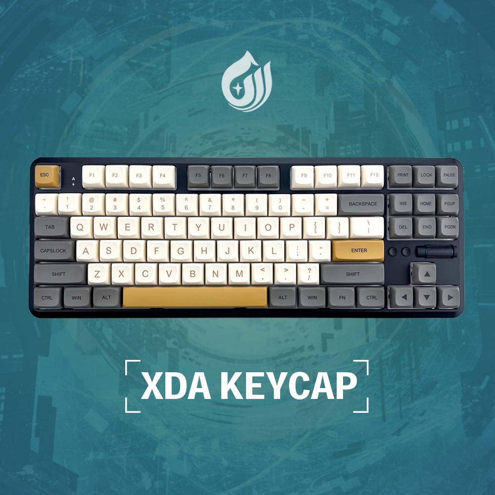 125 Keys Shimmer Keycap Set, PBT Sublimation keycaps XDA Profile Keycaps for Mechanical Keyboard ...
