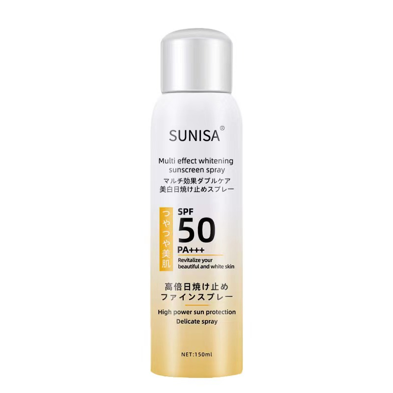 NEW SUNISA Whitening Sunscreen Spray Unisex UV Protection Moisturizing ...