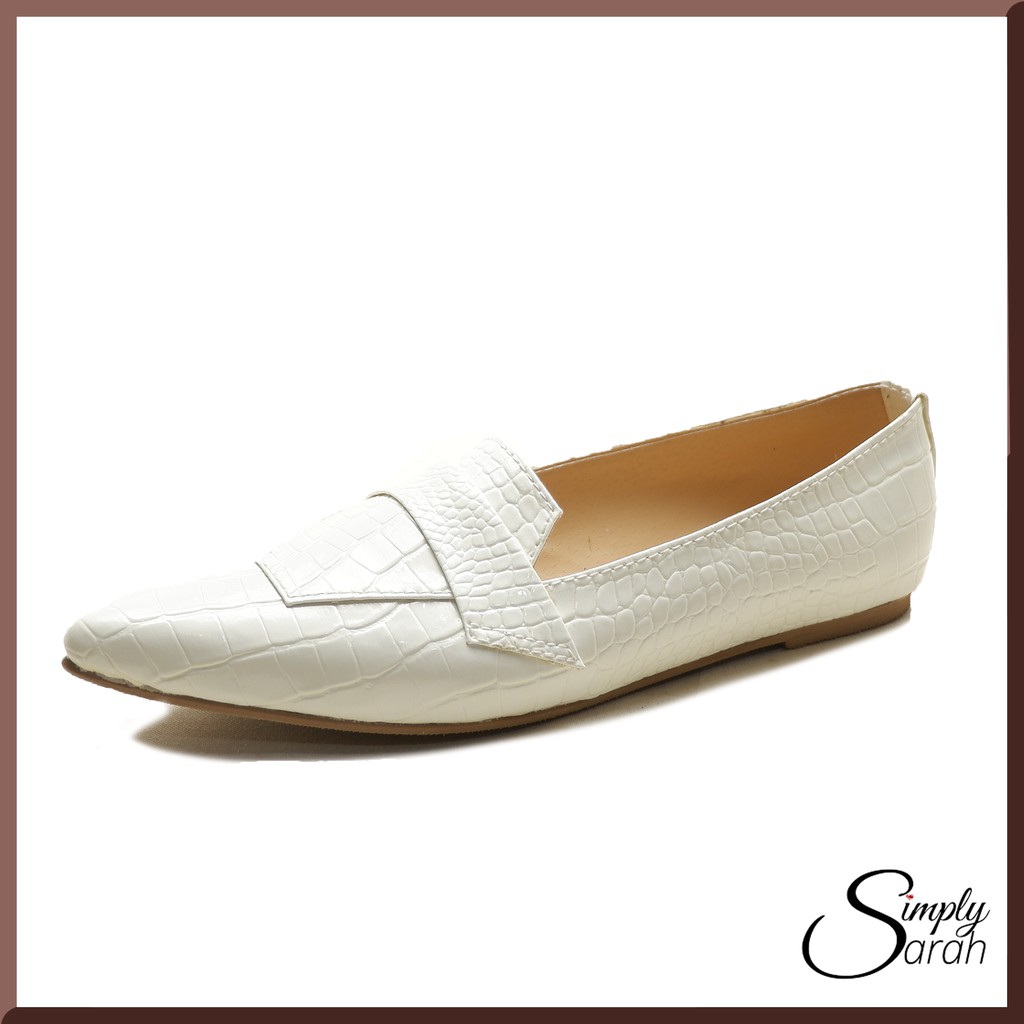 Marikina Tina Pointed Flat Shoes for Women Pinoy Made | Shopee Philippines