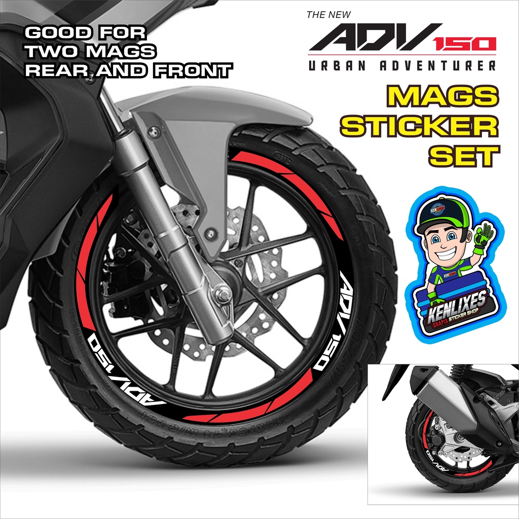 Honda ADV 150 Mags Sticker Decals | Shopee Philippines