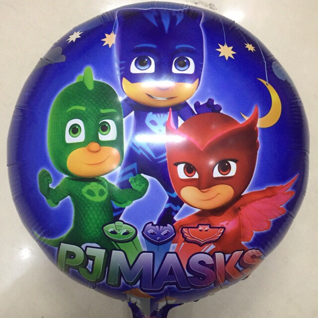 6pcs 18" foil balloon(pj mask) | Shopee Philippines