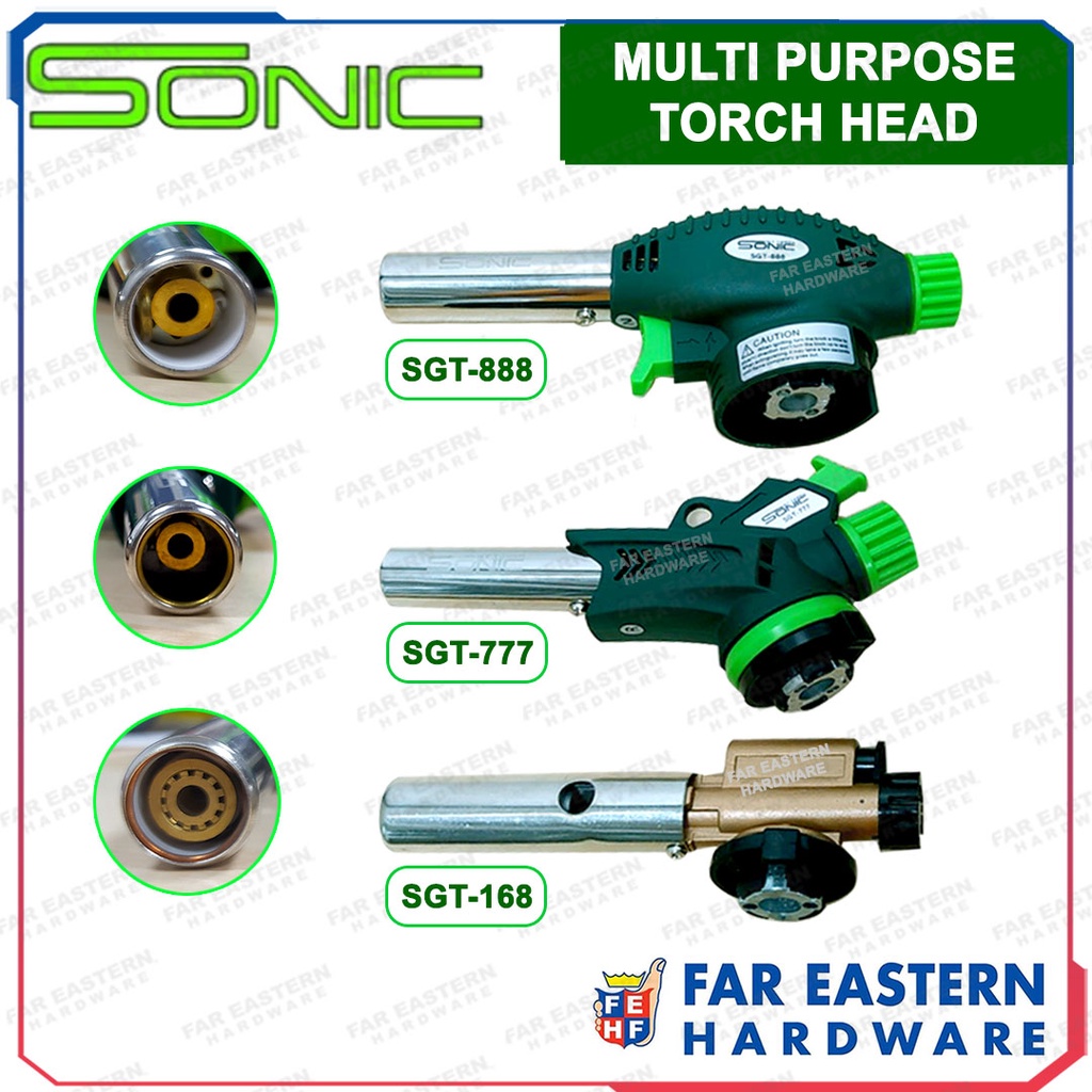 SONIC Butane Torch Head Flame Gun | Shopee Philippines