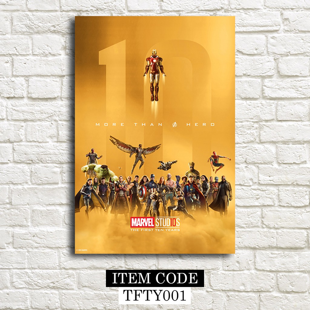 MCU 10th Anniversary / Marvel Studios: The First Ten Years Posters ...