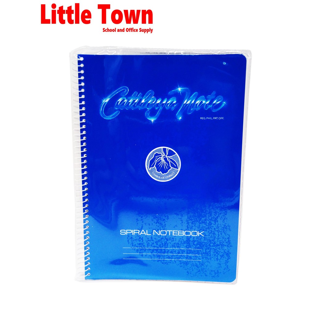Cattleya Spiral Notebook 100 Sheets (7" X 10" Inches) | Shopee Philippines