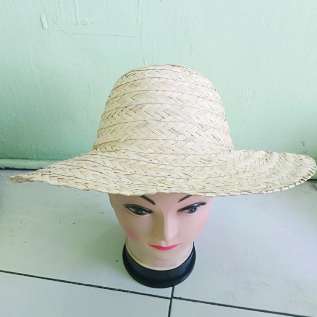 Lagari native filipino weaved hat farmers hat | Shopee Philippines
