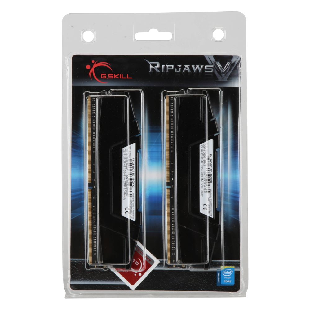 G.Skill Ripjaws V 16GB (2x8GB) 32GB (2x16GB) DDR4-3200 CL16 / DDR4-3600 ...