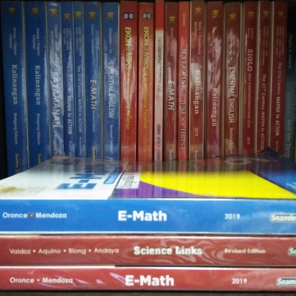 Preloved Old School Books Grade 9 Grade 10 Junior High School Books