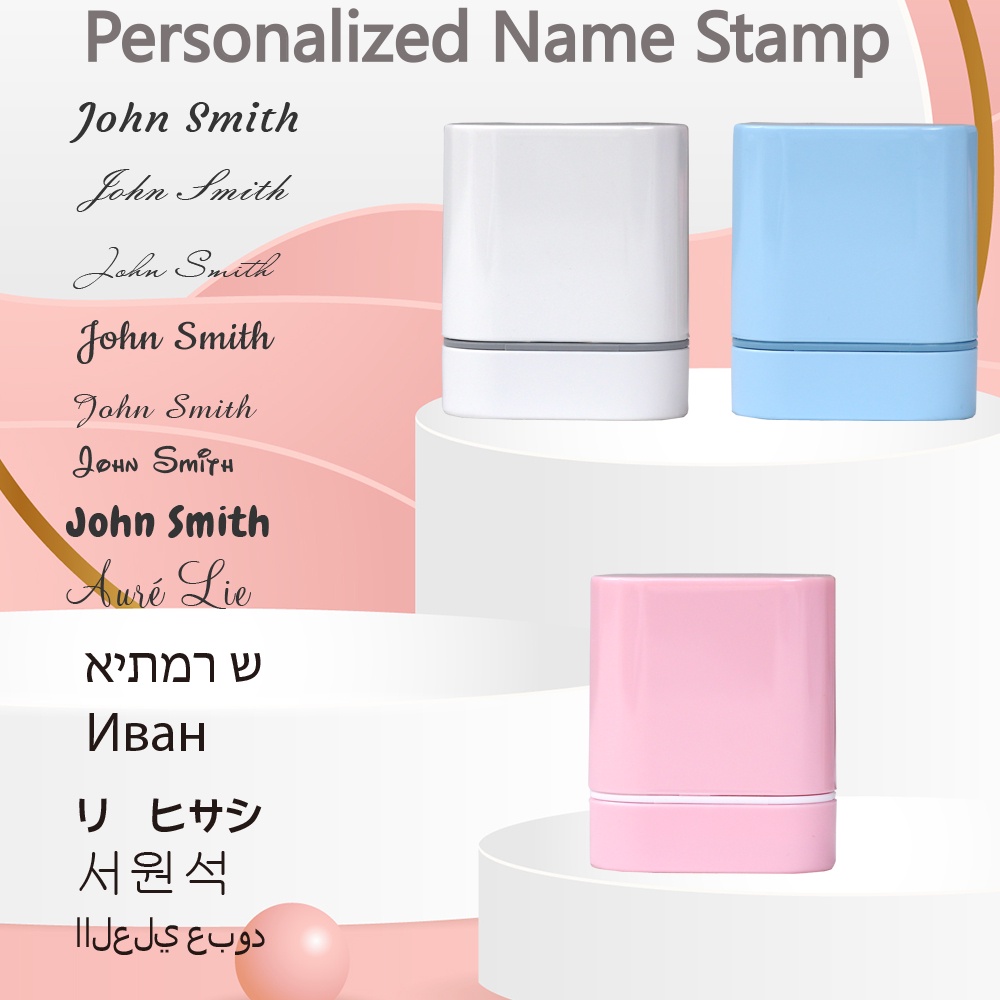 Personalized Teacher Name Ink Stamp For School Student Signature ...