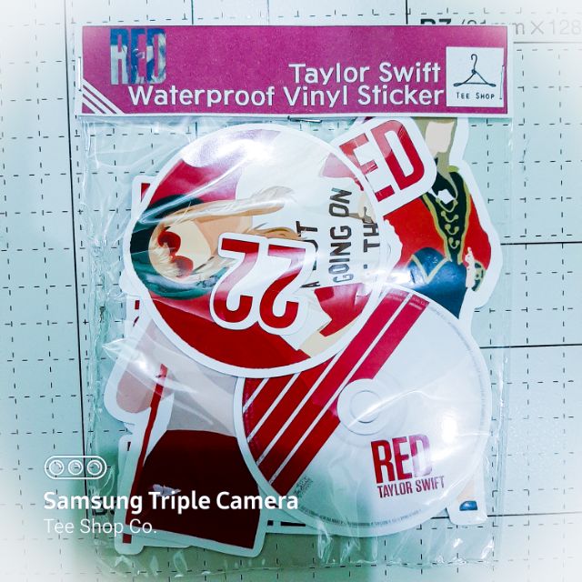 Taylor Swift RED waterproof vinyl sticker | Shopee Philippines