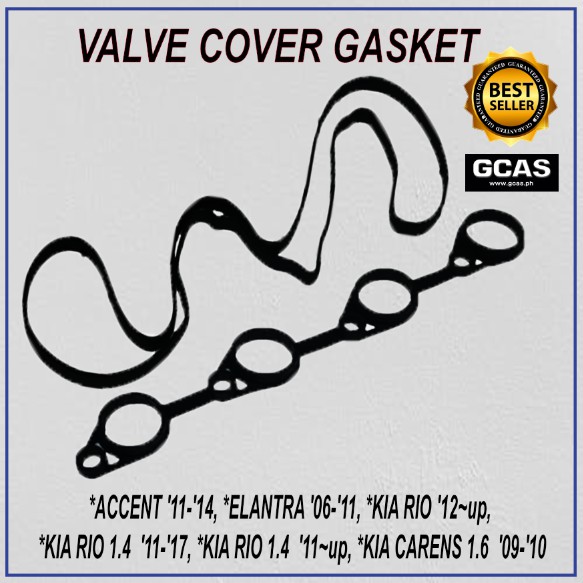 Hyundai Accent 2011-2018 Gasket Valve Cover Replacement (22441-2B002 ...