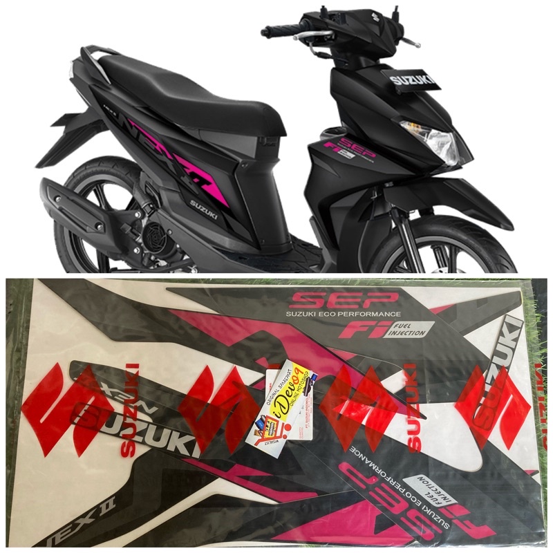 Suzuki NEX 2 II Striping Sticker Set | Shopee Philippines
