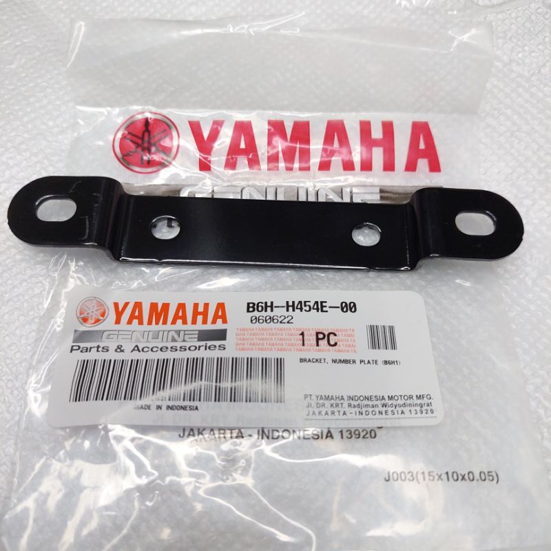 Nmax all new n max original yamaha B6H h454e 00 number plate holder ...