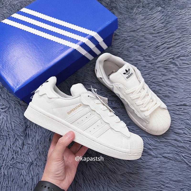 DAS New Adidas White Shell Toe Sneakers 2022, Superstar Cloud White ...