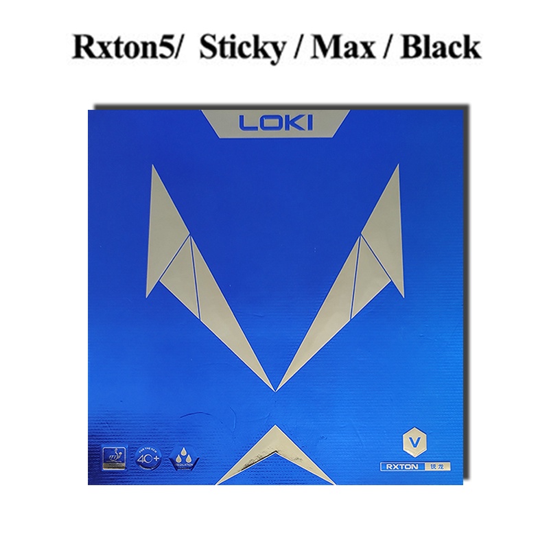 LOKI RXTON Series ITTF Approved Table Tennis Rubber Red Pips In Hard ...