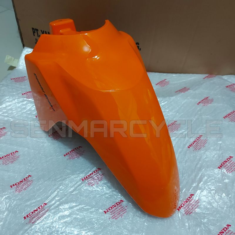 HONDA CLICK 125 / 150 ORANGE FRONT FENDER / TAPALODO | Shopee Philippines