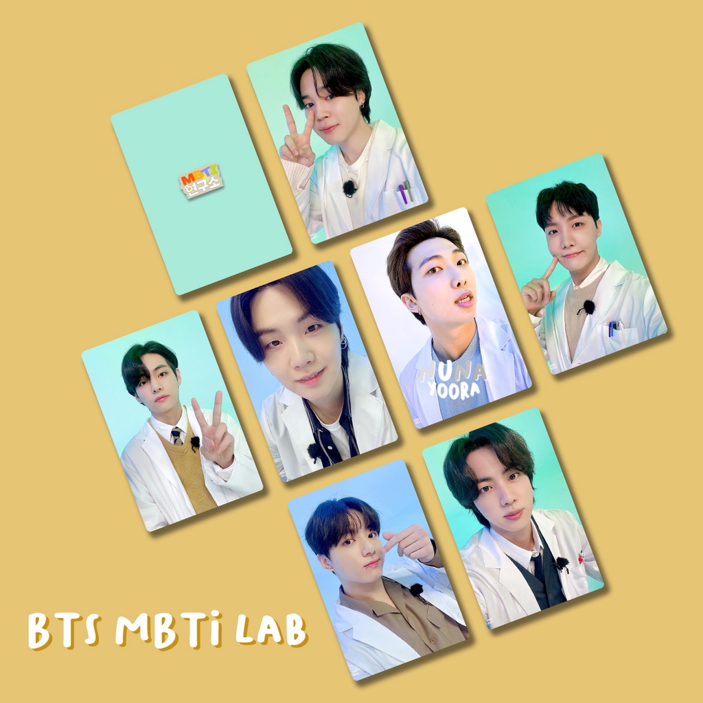 Bts MBTI LAB PHOTOCARD | Shopee Philippines