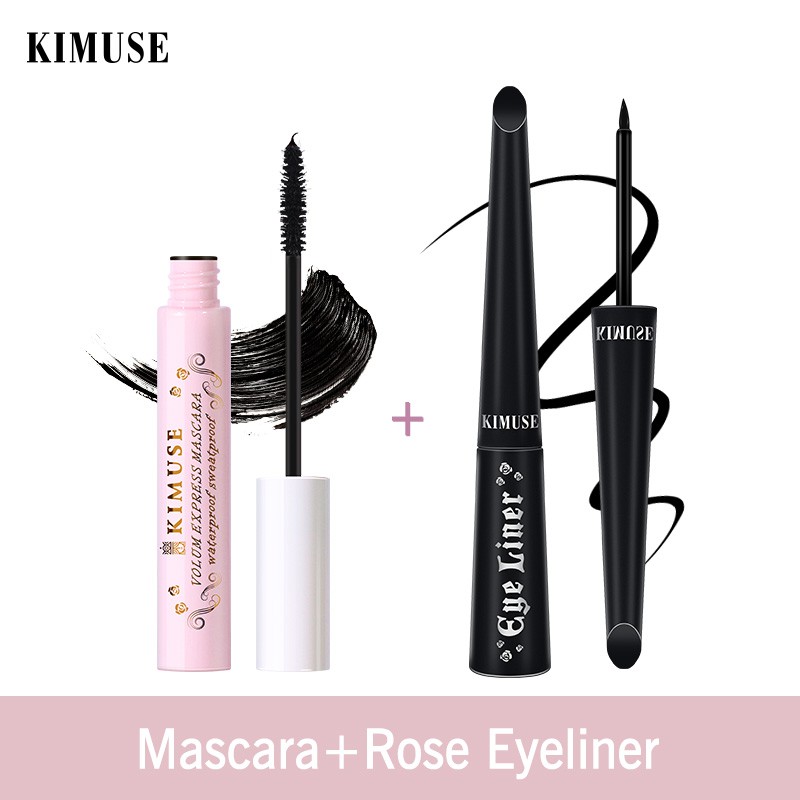 Kimuse 2pcs / set Liquid Eyeliner + Mascara For Cosmetics / Makeup ...